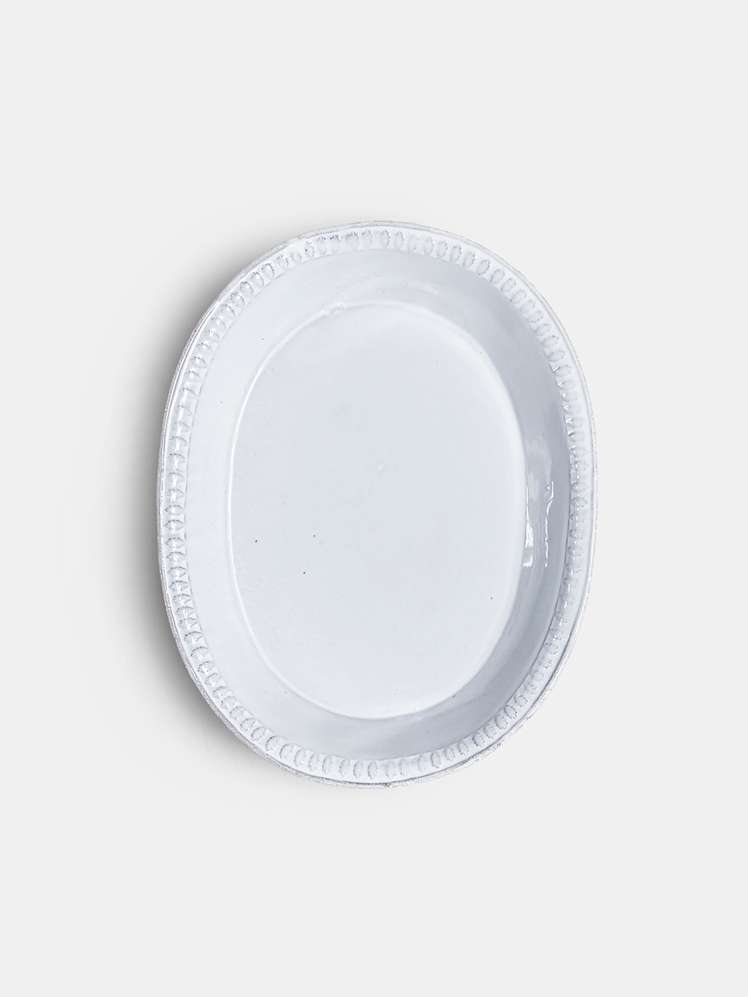 Astier de Villatte — Claudine Deep Platter — Uppläggningsfat & skålar | Artilleriet