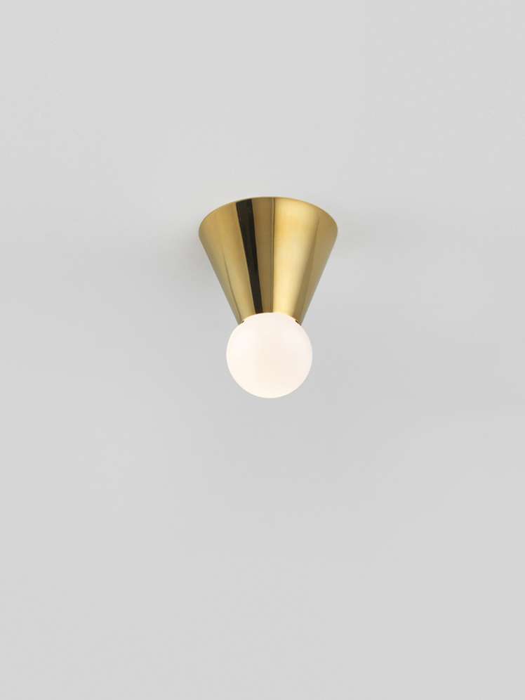 Michael Anastassiades — Cone Light Wall/Ceiling Mounted - Polished ...