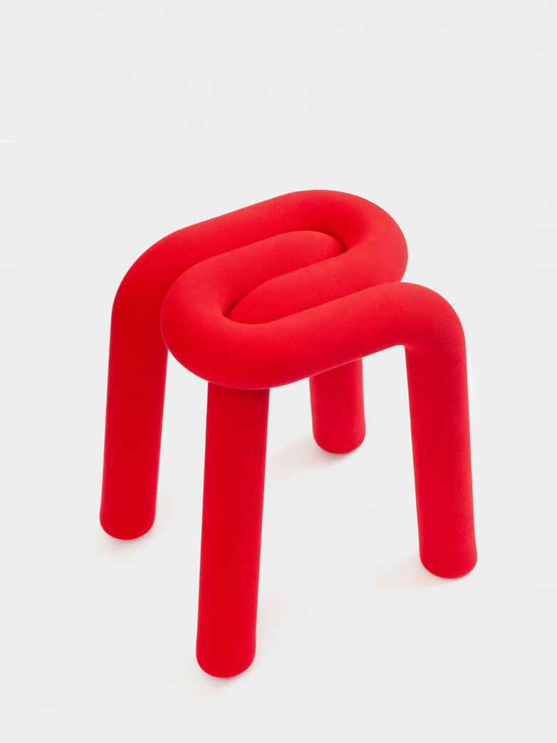Moustache — Bold Stool - Red — Stools & Benches | Artilleriet