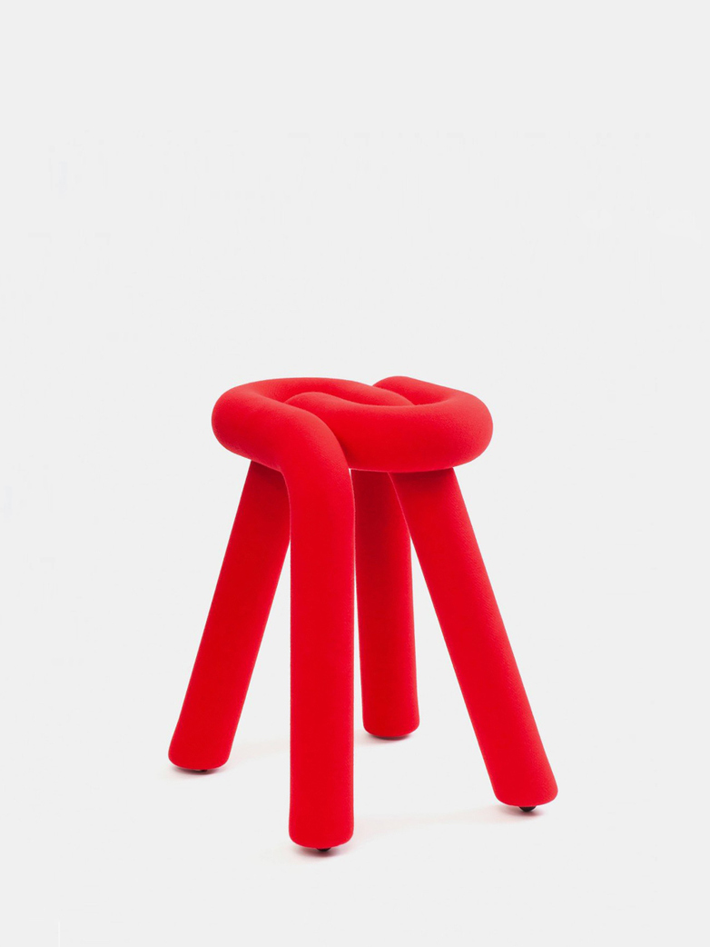 Moustache — Bold Stool - Red — Stools & Benches | Artilleriet