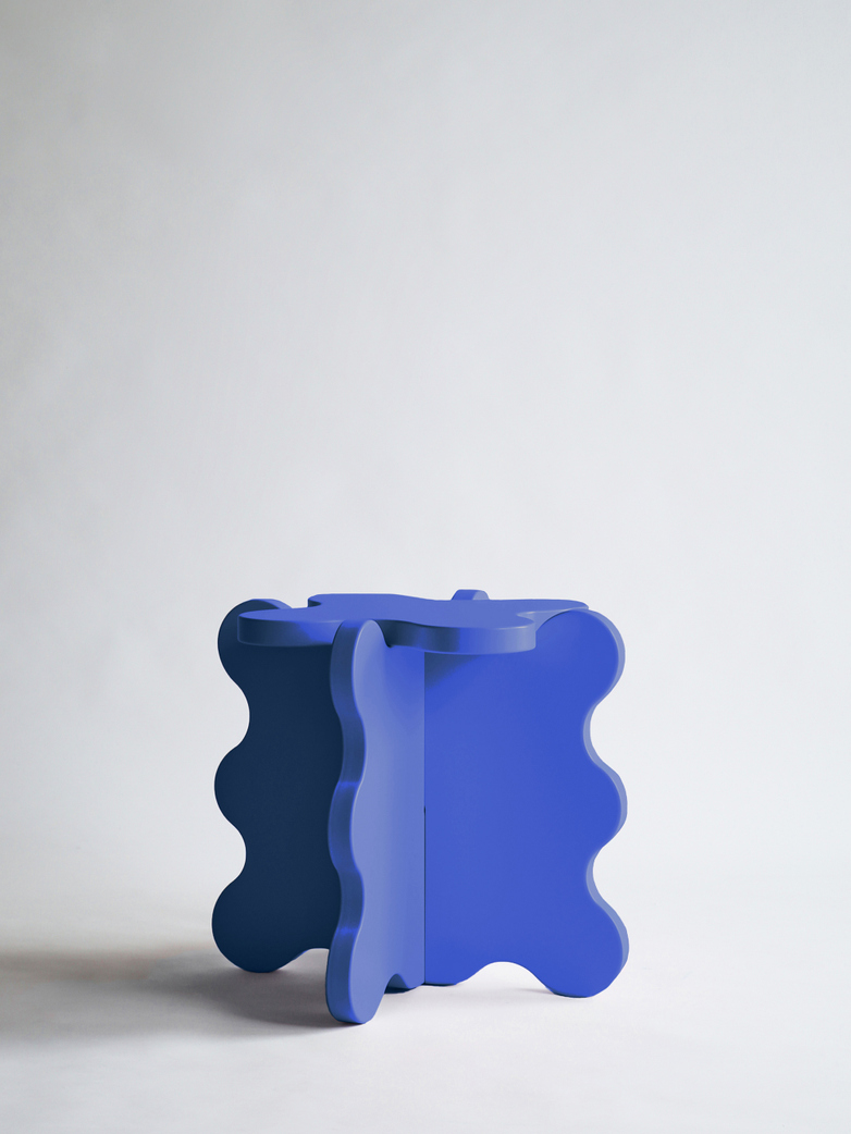 Curvy Table Mini - Cream