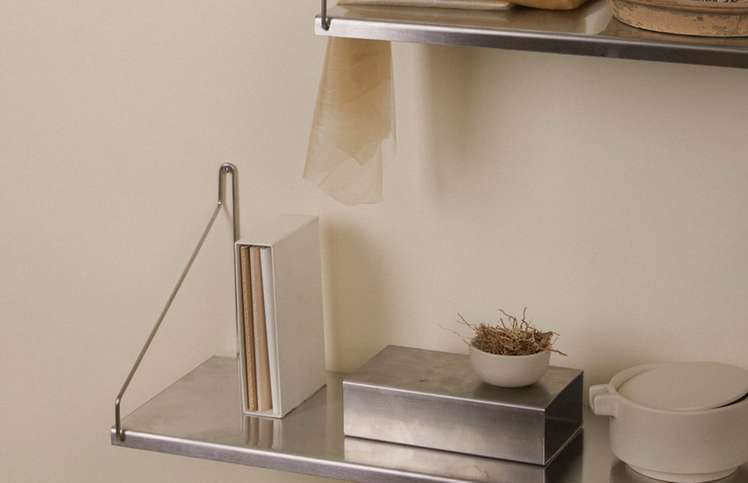 Frama — Shelf Stainless Steel — Shelves | Artilleriet