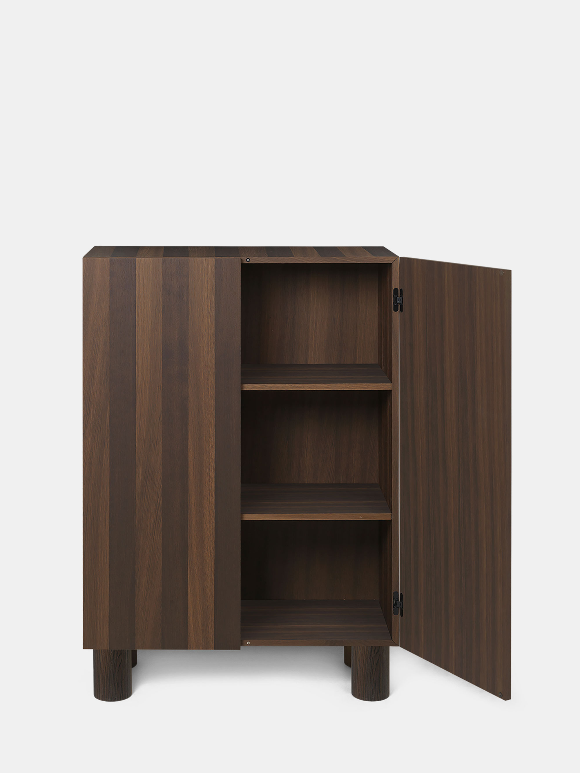 Ferm Living — Post Storage Cabinet - Smoked Oak — Cabinets | Artilleriet