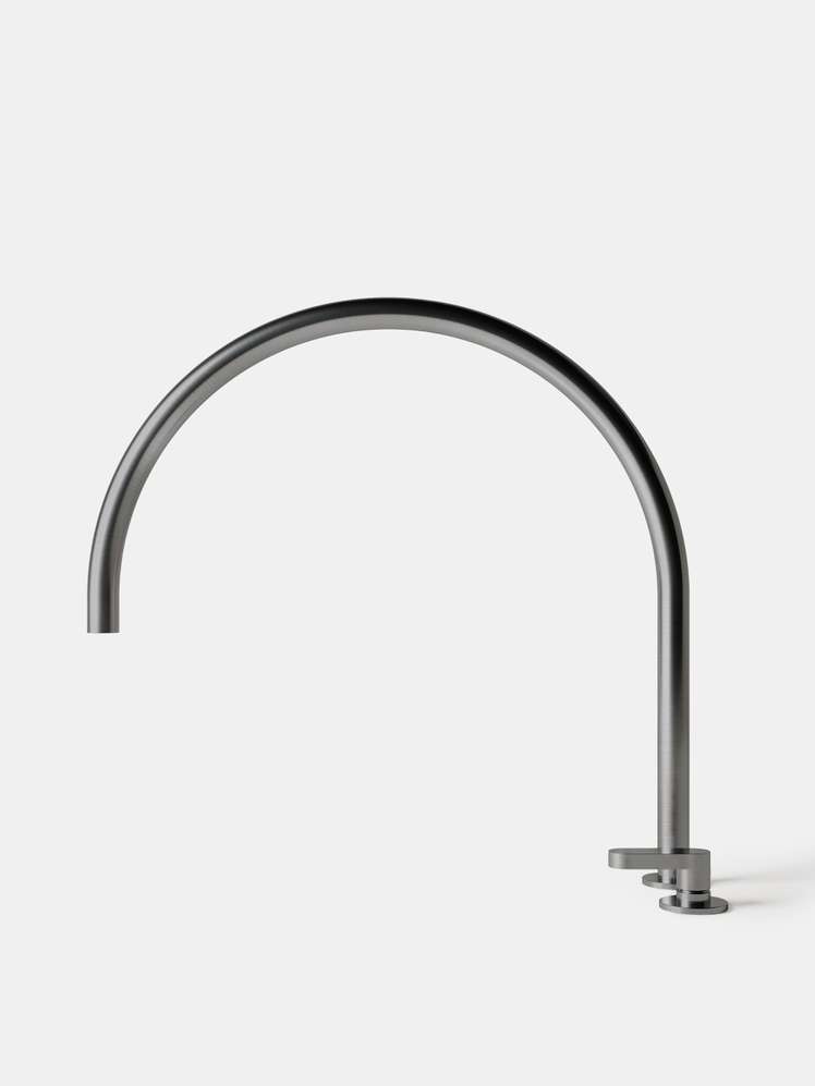 Cocoon — John Pawson Deck Mounted Mixer with Swivel Spout - 400 — Taps ...
