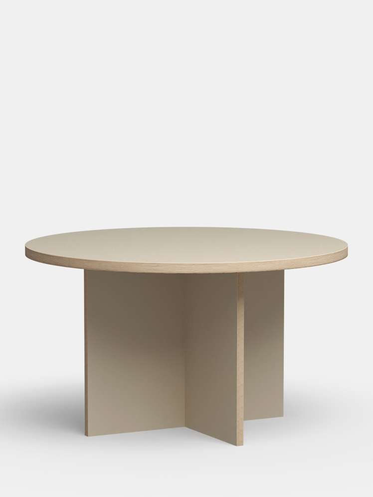 HKliving — Round Dining Table - 130 cm — Dining Tables | Artilleriet