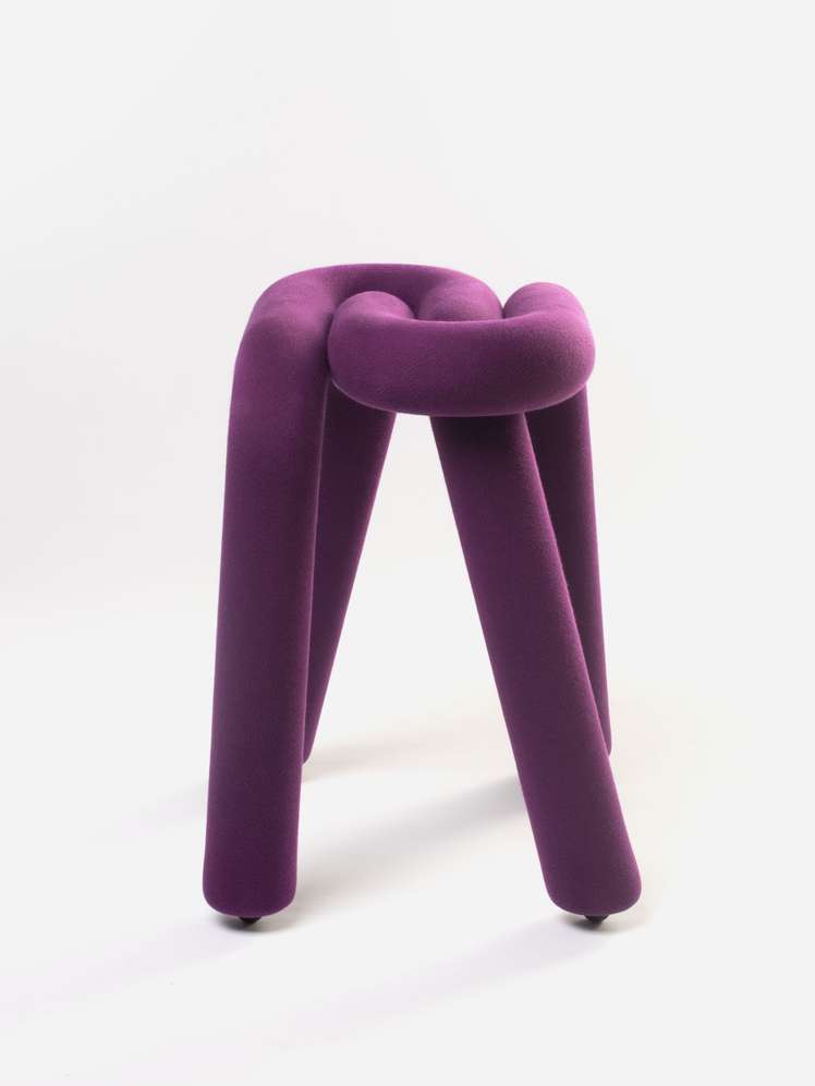 Moustache — Bold Stool - Purple — Stools & Benches | Artilleriet