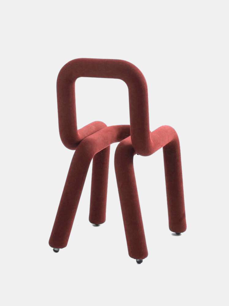 Moustache — Bold Chair - Chestnut — Klädda stolar | Artilleriet