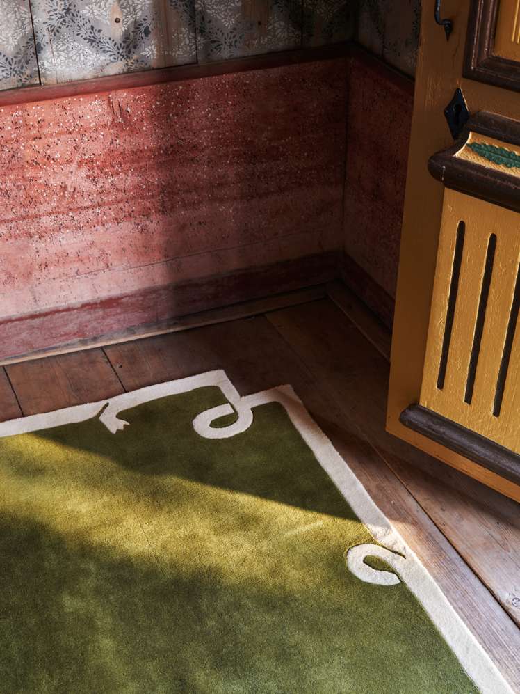 Nordic Knots — Loops Rug - Green — Nordic Knots | Artilleriet