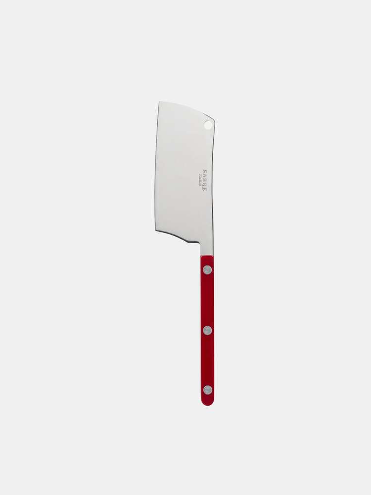 Sabre — Bistrot Cheese Cleaver Shiny - Burgundy — Knives | Artilleriet