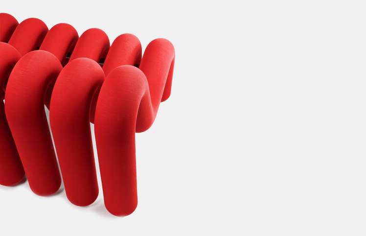 Moustache — Extra Bold Sofa - 2 Seater - Red — Shop All | Artilleriet