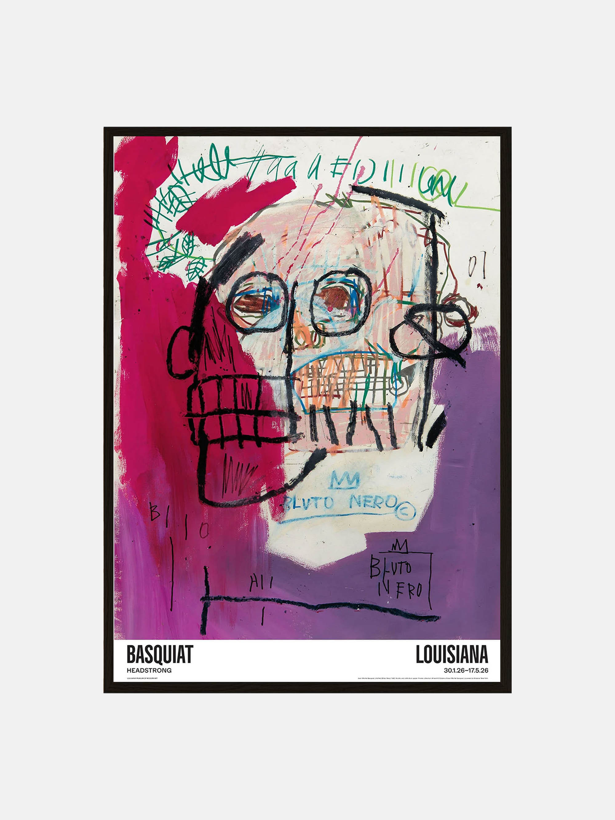 Louisiana — Jean-Michel Basquiat - Brut Nero — Louisiana | Artilleriet