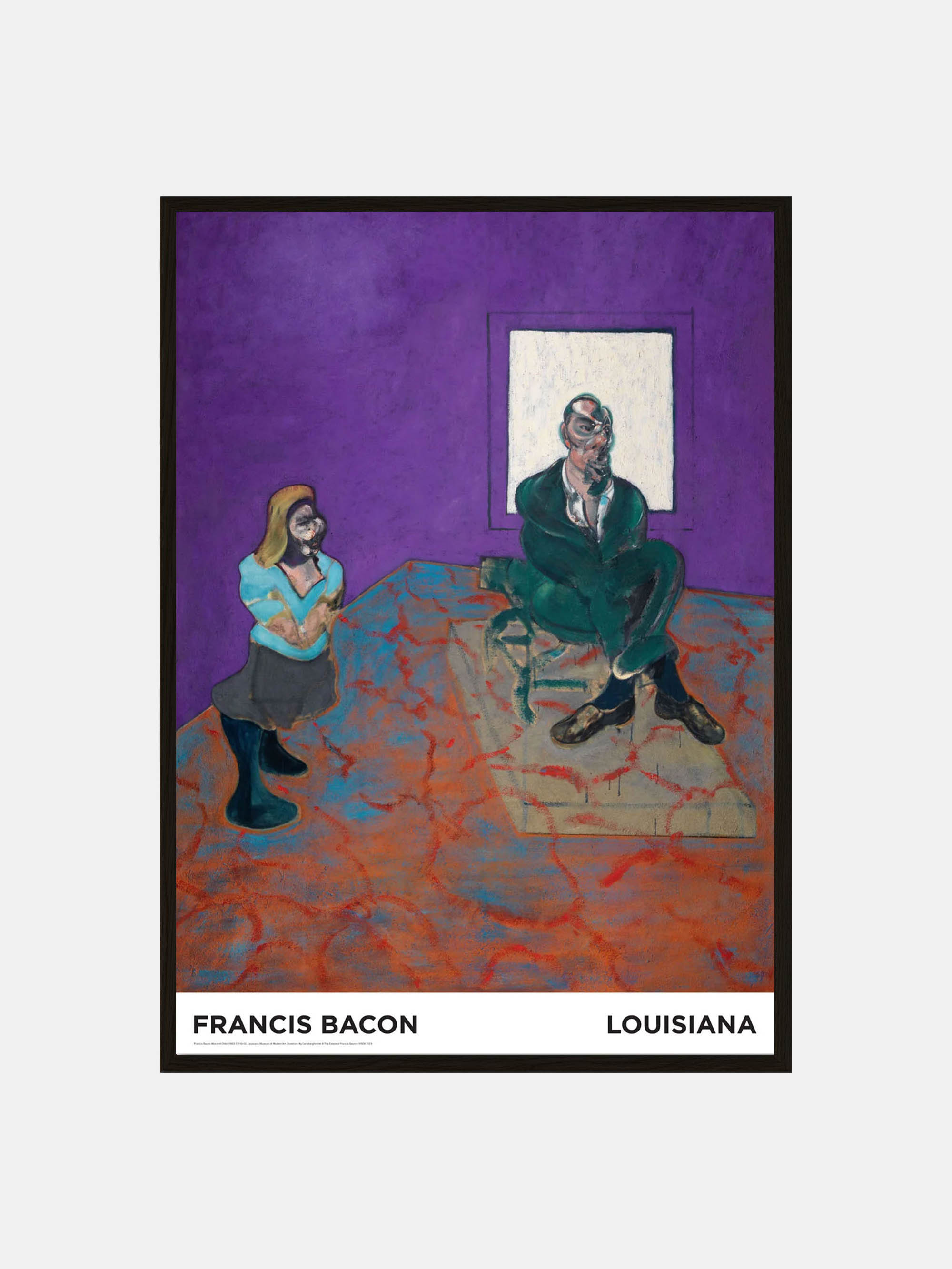 Louisiana — Francis Bacon - Man and Child - Black Frame — Shop All ...