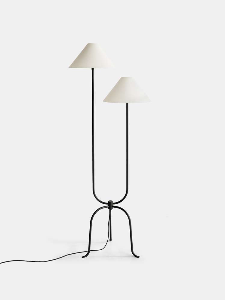 Artilleriet Ateliers — Arc Floor Lamp - Ivory Chintz — undefined ...