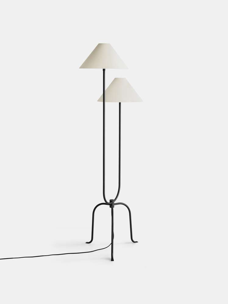 Artilleriet Ateliers — Arc Floor Lamp - Ivory Chintz — undefined ...